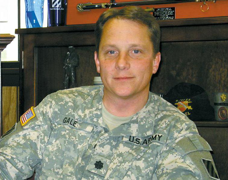 Gale explains rear detachment duties - Coastal Courier