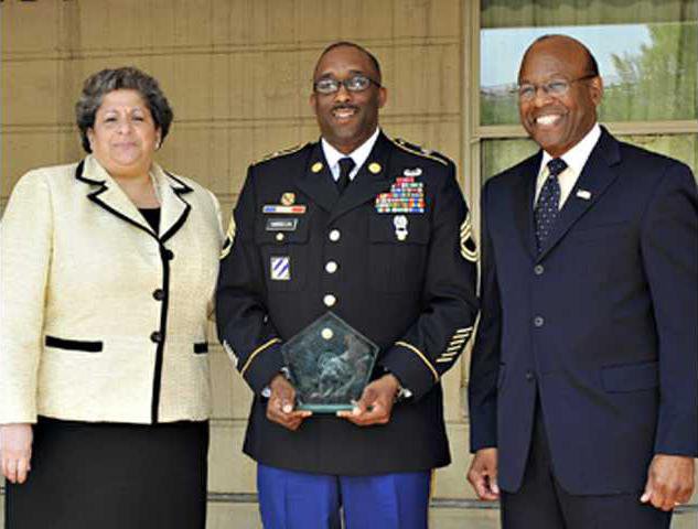 Marne soldier honored for work against sexual assault - Coastal Courier