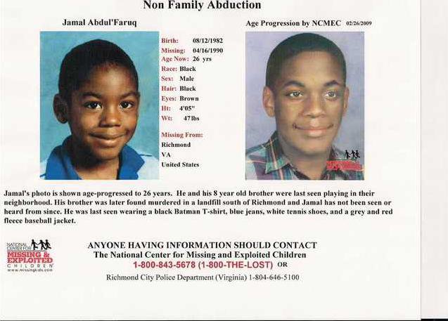 Age Progression Missing Children