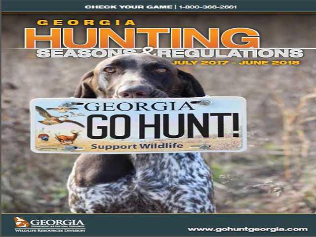 DNR releases 2017-18 hunting guidebook - Bryan County News