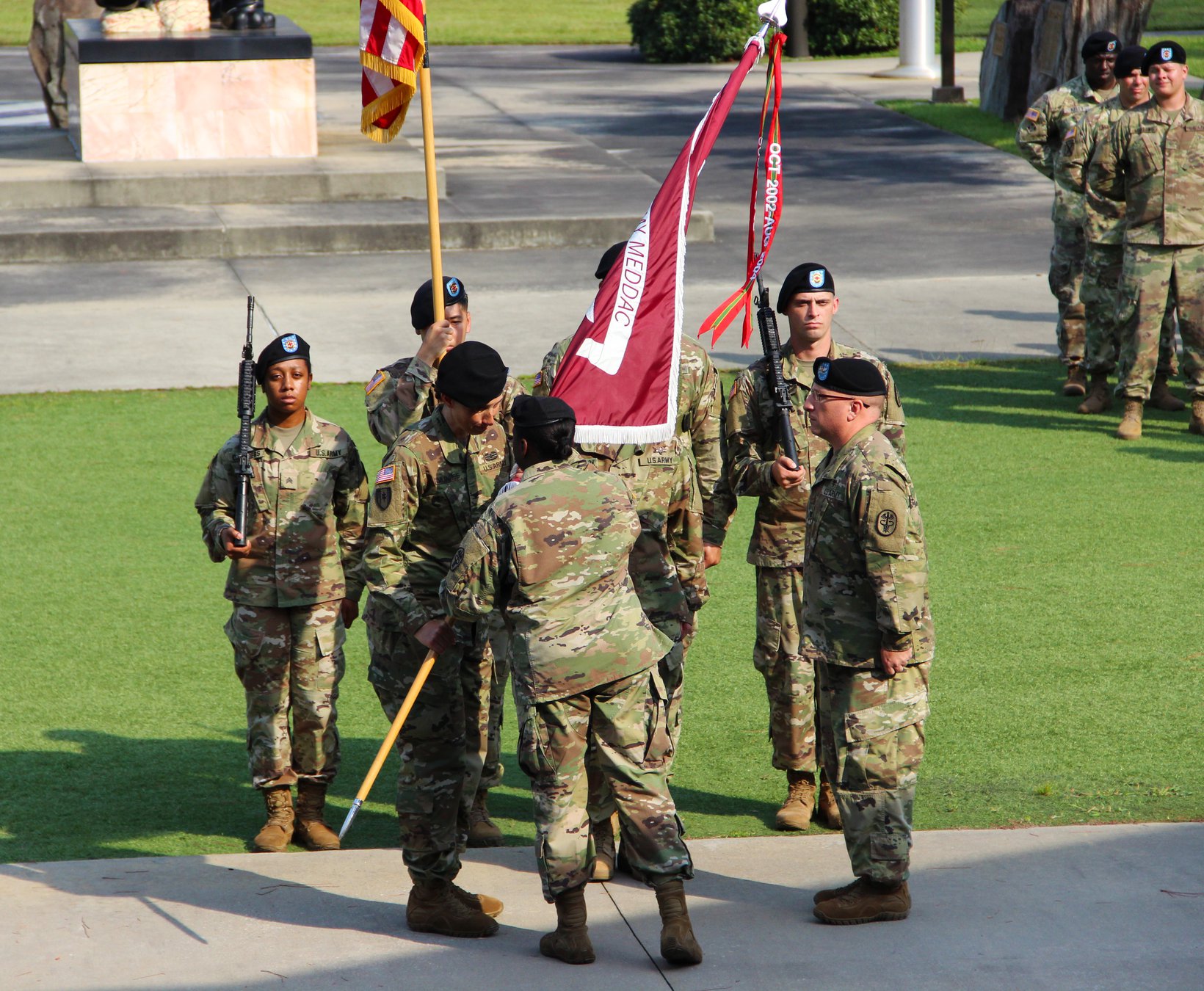 Historic ceremony held for MEDDAC command change - Coastal Courier