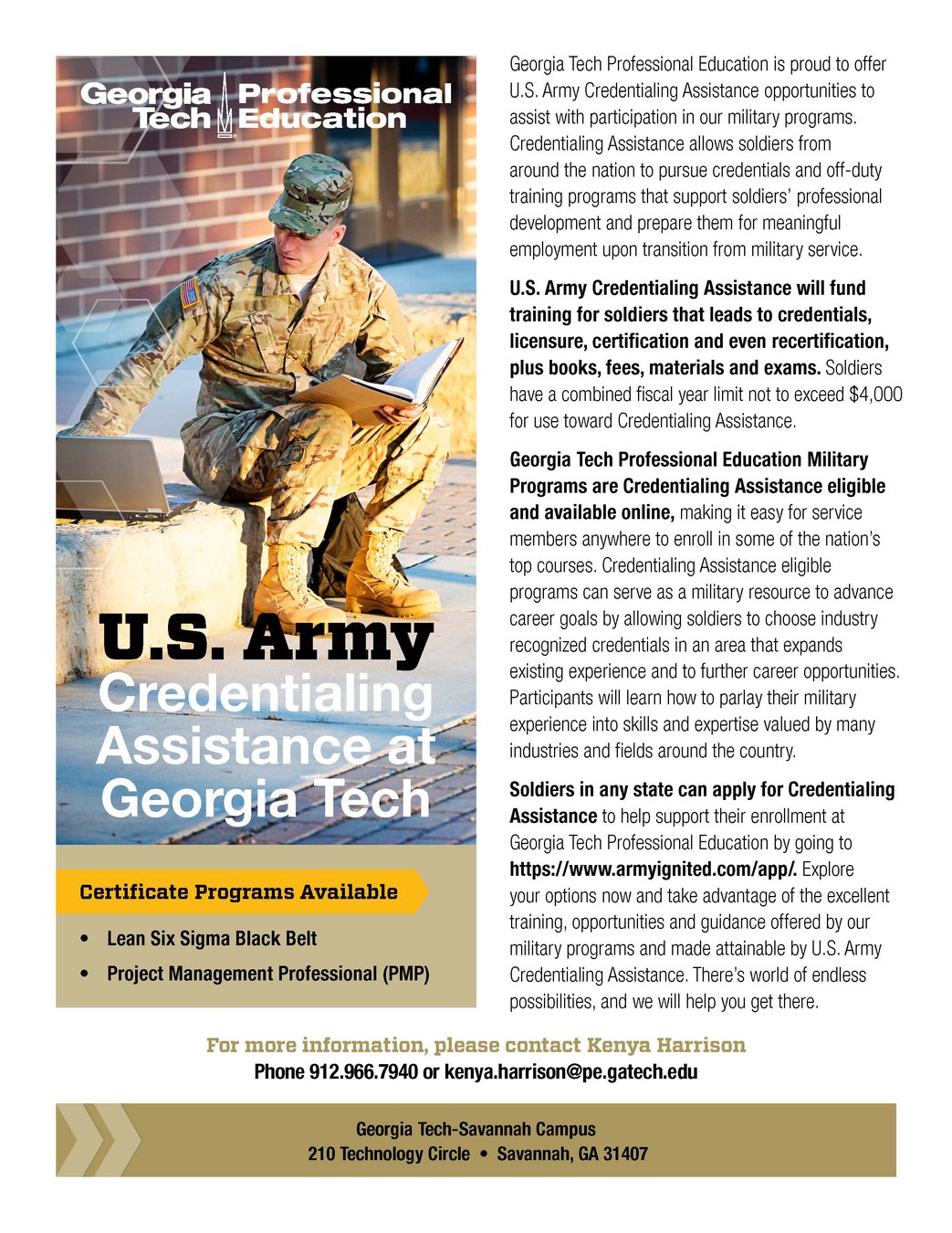 Georgia Tech Professional Education offering military programs to area ...
