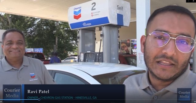 VIDEO: Hinesville Chevron owner rolls back prices as a way to give back ...