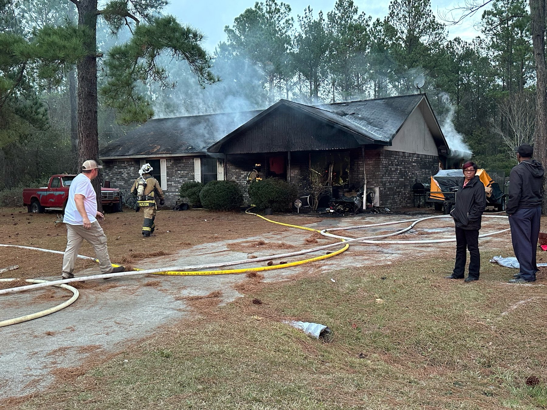 VIDEO: Long County home a total loss after fire - Coastal Courier