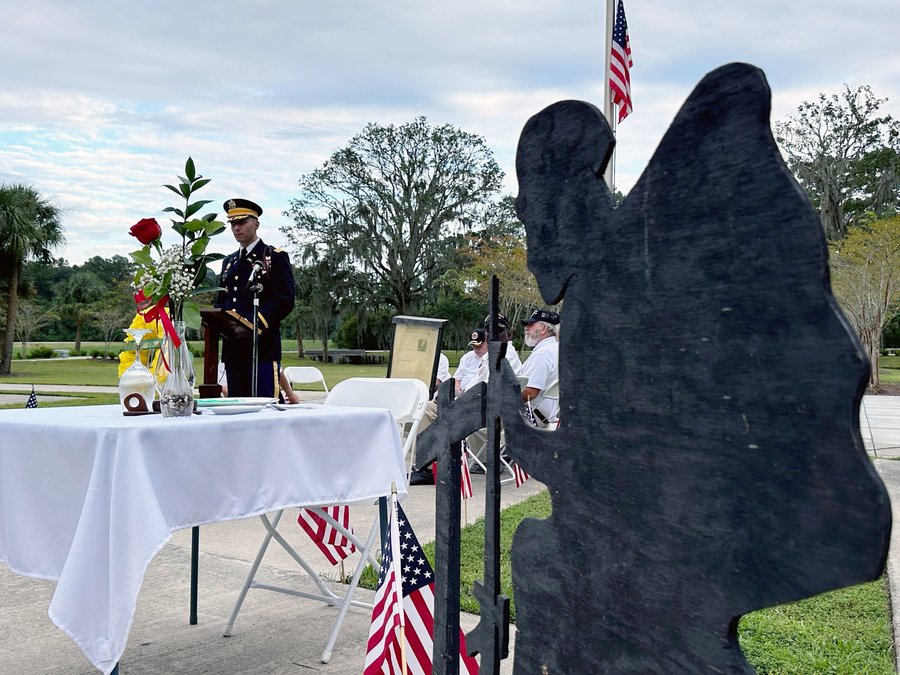 Vets mark POW-MIA ceremony - Coastal Courier Vets mark POW-MIA ceremony - Coastal Courier