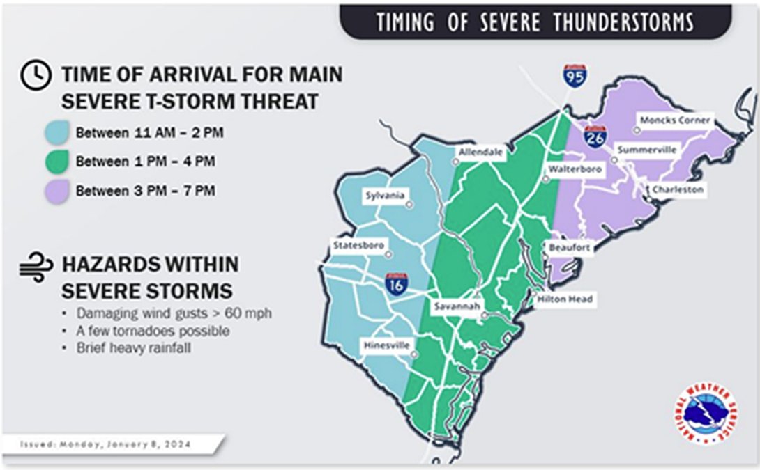 Storm could reach area as early as noon today - Coastal Courier