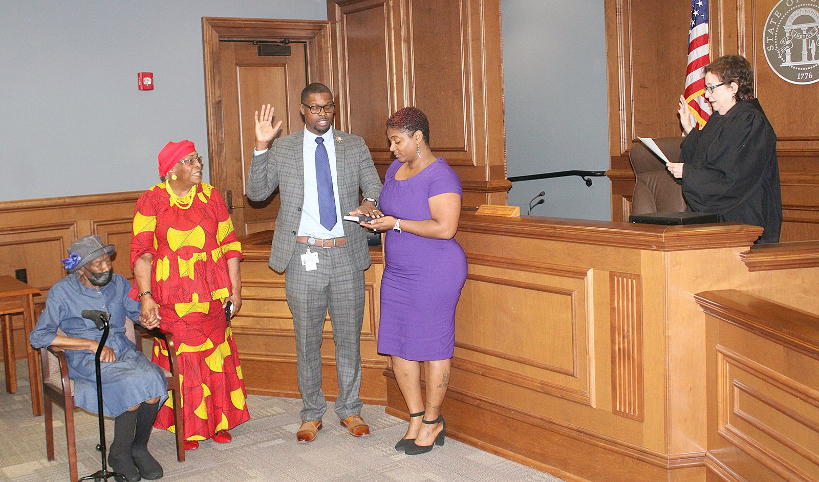 McGirt sworn in as chief magistrate - Coastal Courier