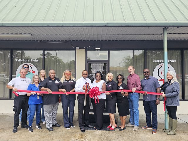 Chamber helps cut ribbon on COP Event Center - Coastal Courier
