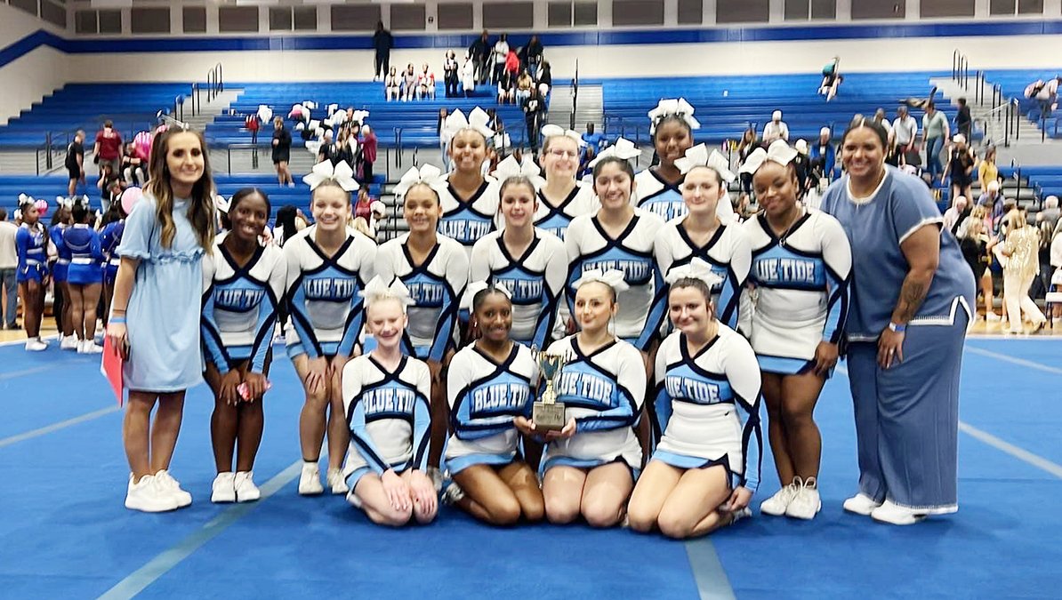 Tide competition cheer finishes second in region, advances to state ...