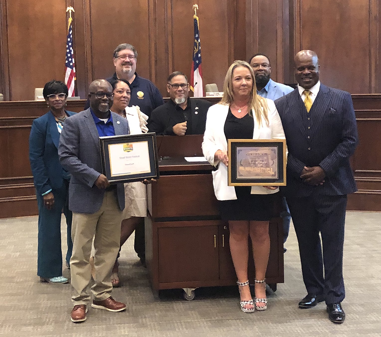 Small World Festival honored - Coastal Courier